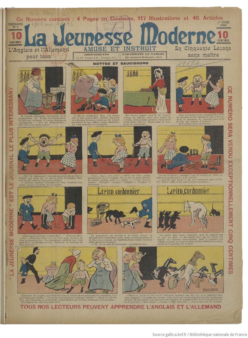 La Jeunesse moderne : une revue méconnue mais novatrice du début du XXe ...